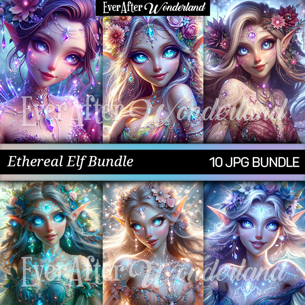 Ethereal Elf Digital Bundle - Ever After Wonderland